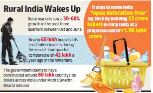 PM Narendra Modi's Swachh Bharat Abhiyan doubles toilet cleaner sales ...
