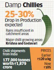 Chilli prices may rise over production slump and Chinese demand - The ...