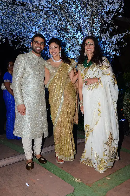 The wedding affair: Arundhati De ties the knot with beau Sahil Sheth - The Economic Times