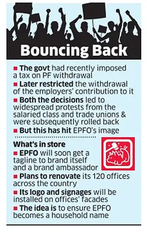 EPFO set for brand makeover, to get a tagline and a brand ambassador ...