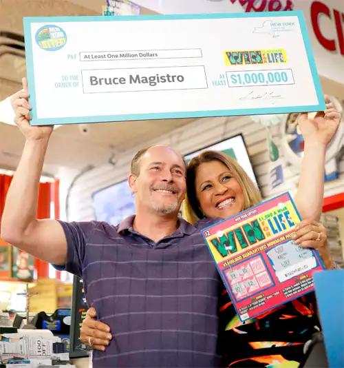 Widower Bruce Magistro gets lucky twice, wins $1 million lottery - The ...