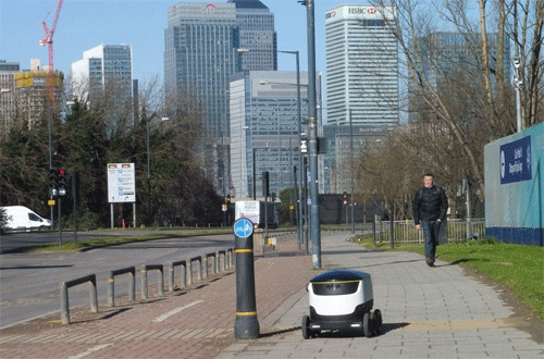 Travelling to London soon? Don't be alarmed to see robots delivering ...