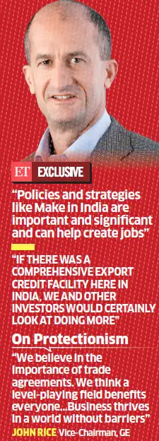 John Rice: India can create more jobs if 'Make in India' is tweaked to ...