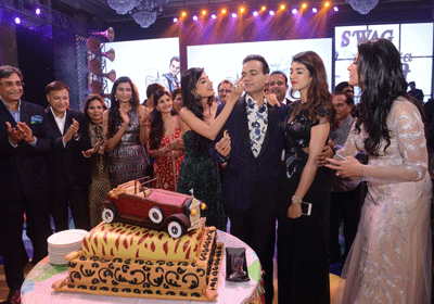 A grand affair: BK Goenka rings in his 50th in style - The Economic Times