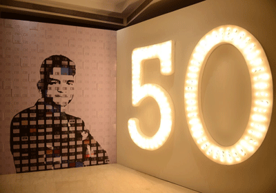 A grand affair: BK Goenka rings in his 50th in style - The Economic Times