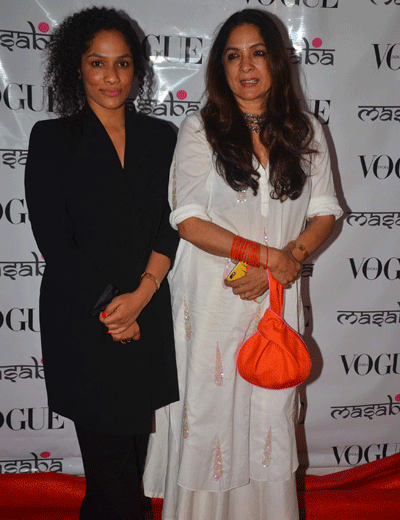 The launch of Masaba's latest collection was a a fashionable affair ...