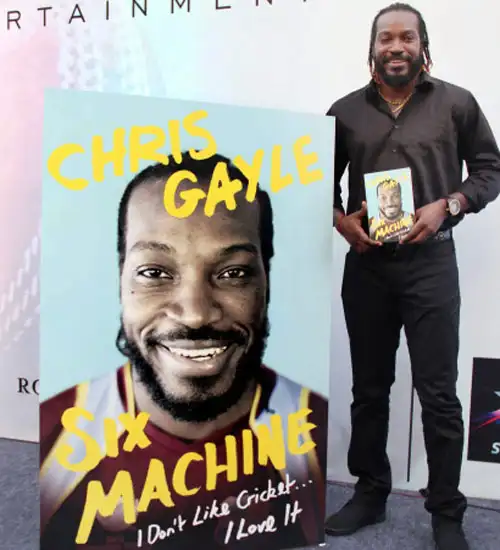 Some cricket, much drama at Chris Gayle's book launch - The Economic Times