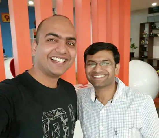 All smiles! When Xiaomi India head & redBus co-founder met to share ...