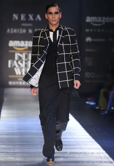 ashish soni: Ashish Soni's style code for 2017: Puddle pants, zardozi ...
