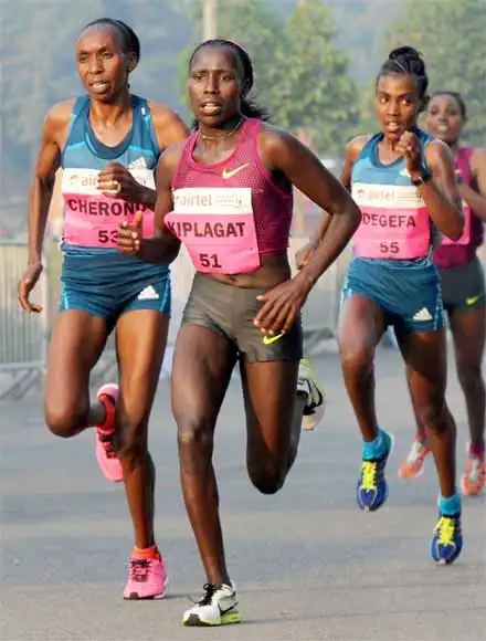 Airtel Delhi Half Marathon: Olympic medallist Kipchoge wins men's race ...