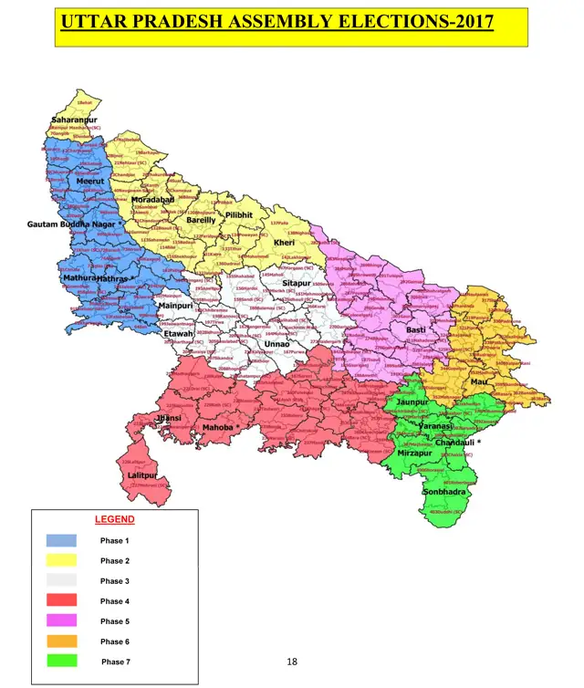 UP Elections date: State elections 2017: Know when your district is ...