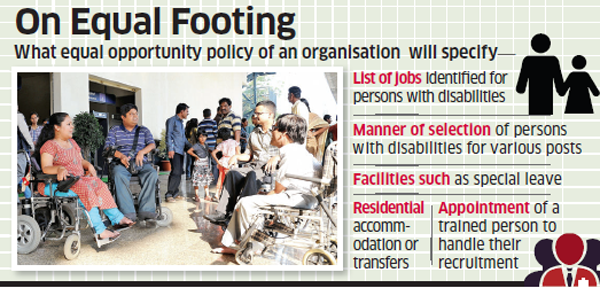 Right of Persons with Disabilities Act: Come April differently-abled ...