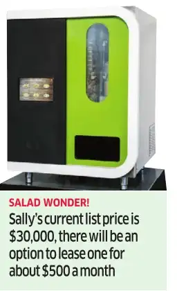 Want perfect salads? Ask Sally the Robot! - The Economic Times