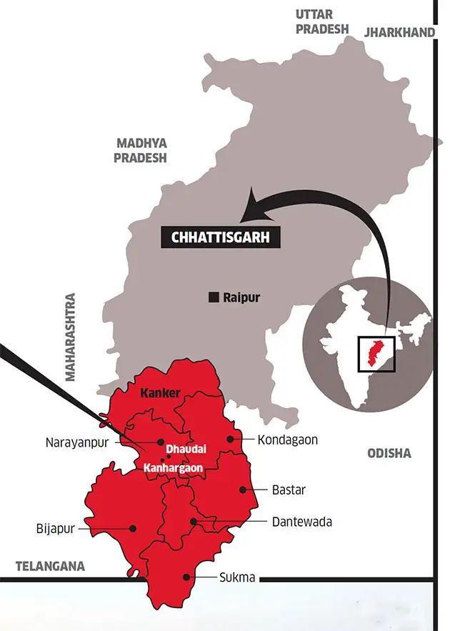 naxal: Taking on Maoist bastions in the Naxal heartland of Bastar - The ...