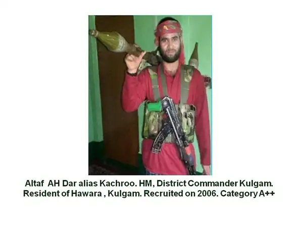 Army: Army releases pictures of most dreaded terrorists in Kashmir ...