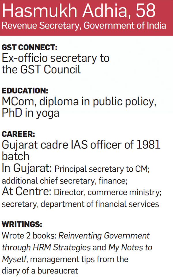 Hasmukh Adhia: Meet Hasmukh Adhia, the most vital cog in PM Modi's plan ...