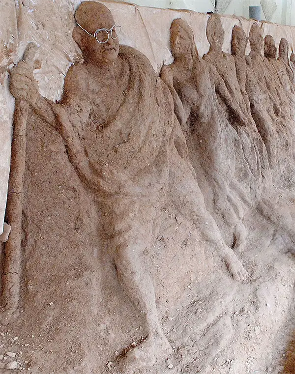 gandhi: Google recreates the journey of Mahatma Gandhi's Dandi March ...