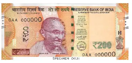 200 Rupee Note: RBI to issue Rs 200 note tomorrow. Here is how it looks ...