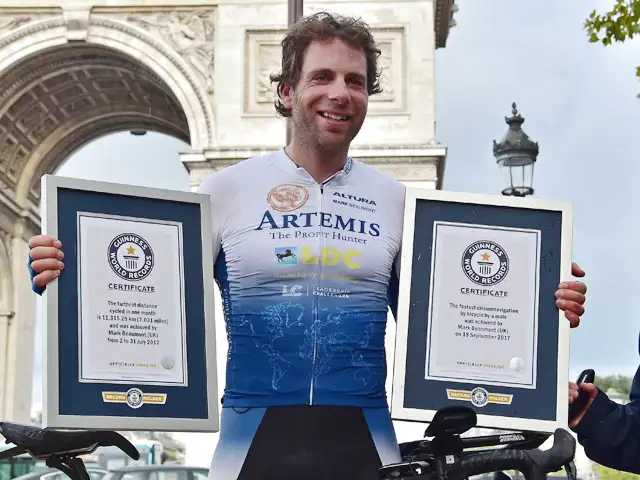 guinness world records: British cyclist sets Guinness record for ...