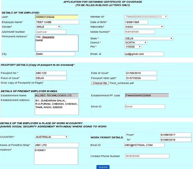 Working abroad? Now get EPFO certificate of coverage online to escape ...