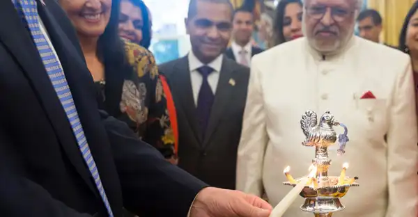 donald trump: Donald Trump celebrates Diwali at White House - The ...
