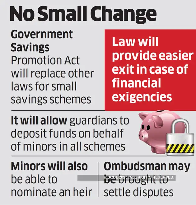 PPF: Easy closure for small savings schemes likely - The Economic Times