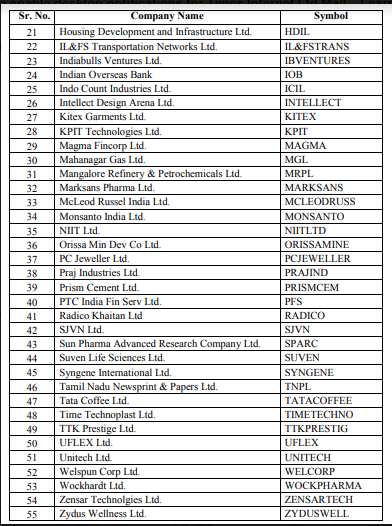 NSE Stocks | NSE rejigs indices: Here is the complete list