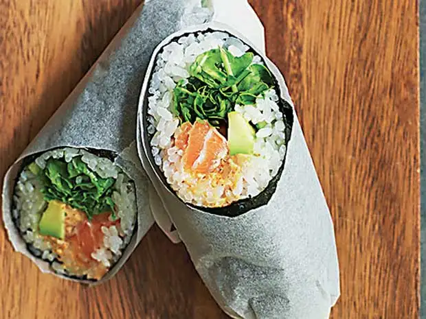 sushi: Japanese sushi gets a twist as sushi doughnuts & sushi burritos ...