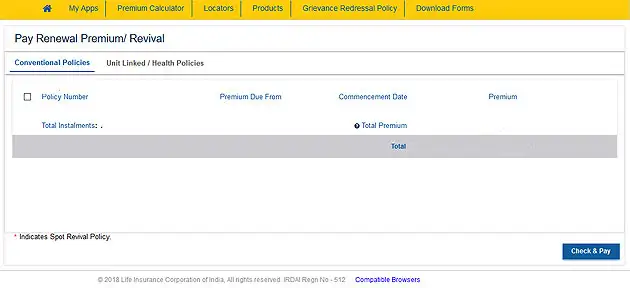 LIC Online online: How to pay LIC premium online?