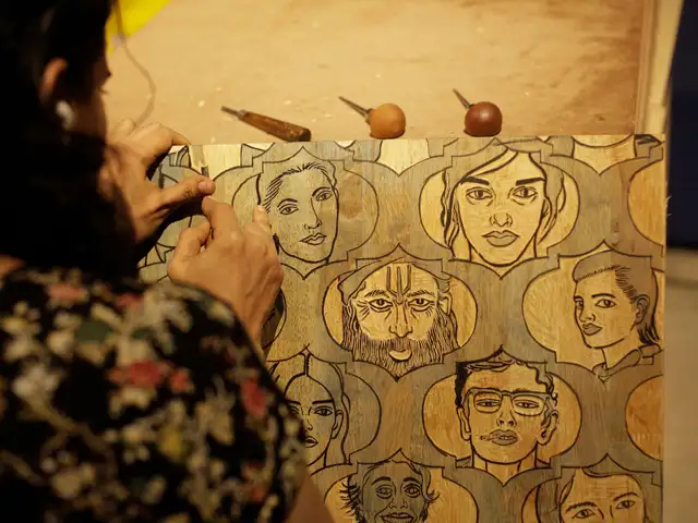 Changing face of contemporary art: 15 artists conduct national ...