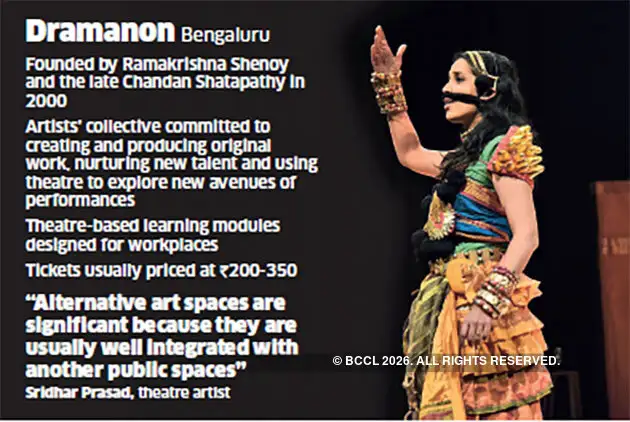 William Shakespeare: Small spaces hold the stage - The Economic Times