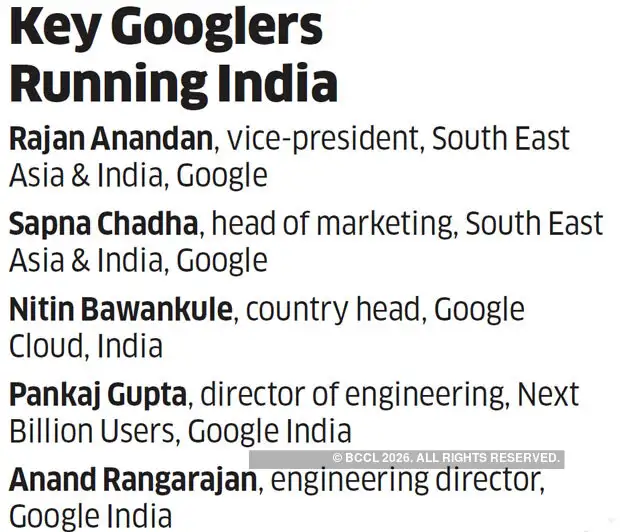 Google India: Google wants to bring everyone online in India through ...