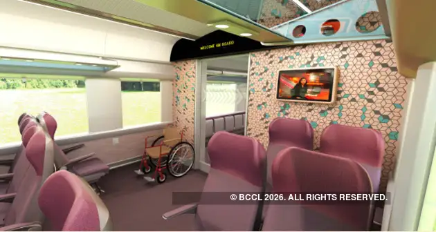 Indian Railways: Code name Train 18: Made-in-India 160 kmph train to ...