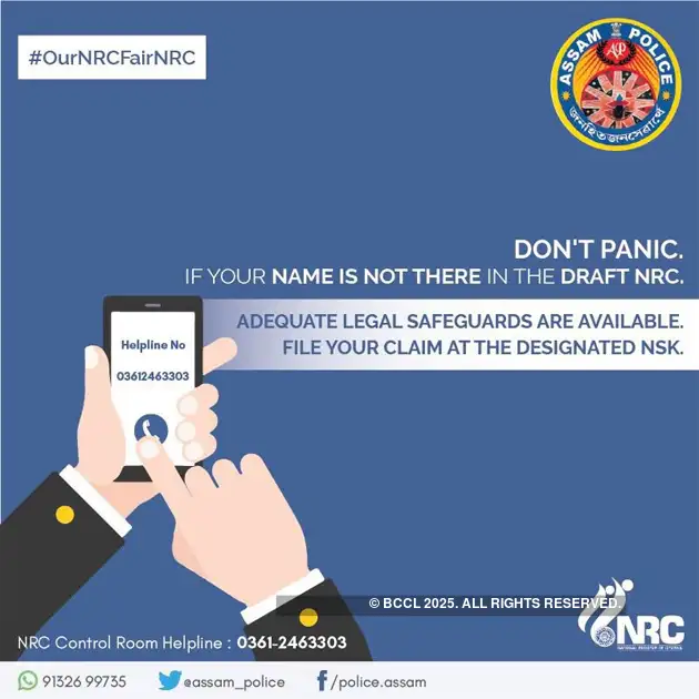 Assam NRC: Final NRC list released, 2.9 crore found legal citizens ...