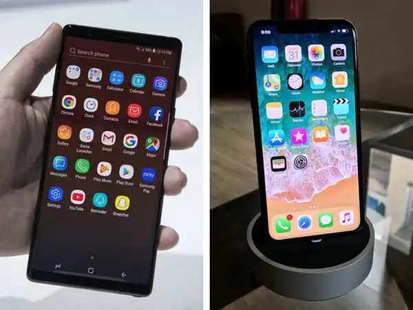 iPhone X: Samsung Galaxy Note 9 vs iPhone X: Battle of the $1,000 ...