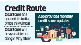 clearscore: UK’s fintech startup ClearScore set to offer credit scores ...