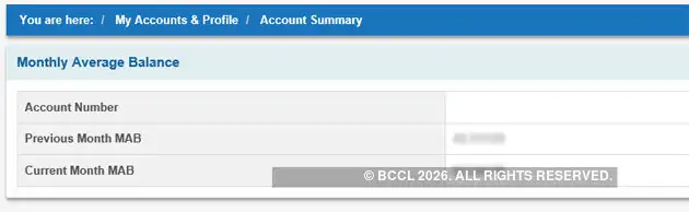 SBI Minimum Balance | Check SBI account balance: How to check average ...