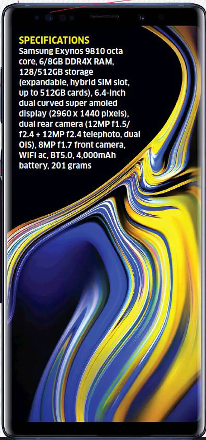 Samsung Galaxy Note 9: Samsung Galaxy Note 9 review: Nine things that ...