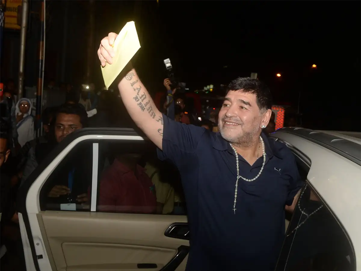 maradona: Diego Maradona may be a legend on the field, but ...