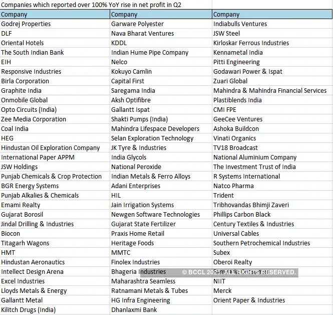Q2 earnings: After 100% surge in Q2 profits, what's next for these ...