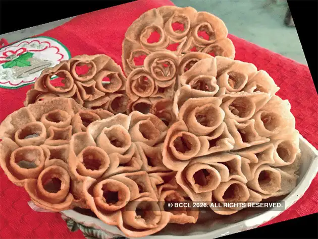 Not turkey or plum cake, a traditional Indian Christmas table is lined ...