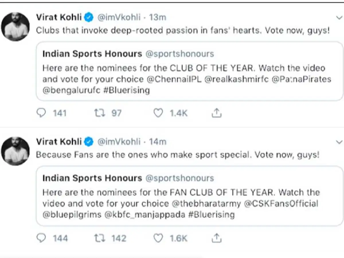 virat kohli: Virat Kohli slammed for 'ill-timed' promotional tweet ...