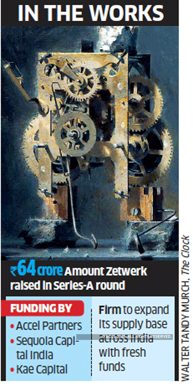 Manufacturing services startup Zetwerk raises $9 million in Series-A ...