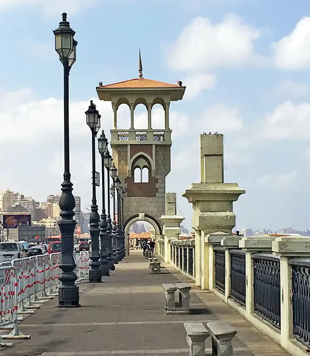 Ancient past merges seamlessly into the vibrant present in Alexandria ...