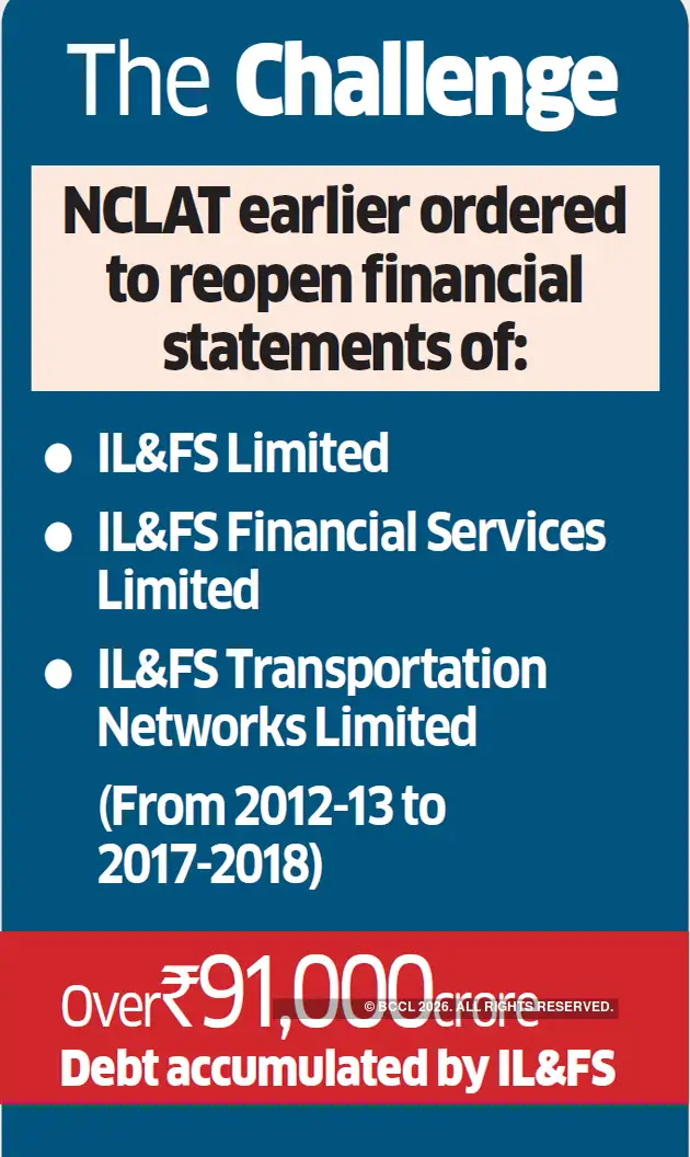 IL&FS: SC stays reopening of IL&FS books ordered by NCLAT