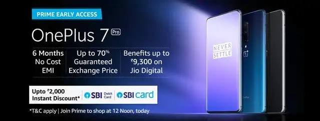 OnePlus 7 Pro sale: OnePlus 7 Pro to go on sale at 12pm for Amazon ...