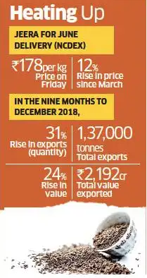 Jeera: Rise in exports of jeera to China lifts local prices - The ...