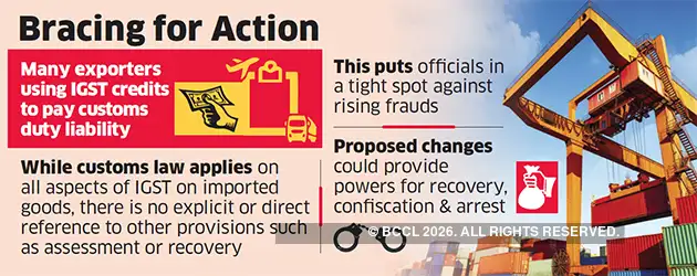 Customs officials likely to get more powers - The Economic Times