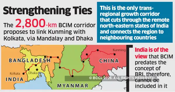 Kunming meet revives BCIM link plan - The Economic Times