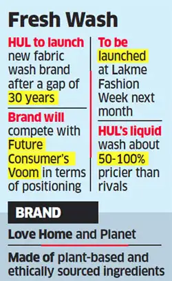 HUL: Soap opera: Eye on Future, HUL launches laundry brand after 30 years